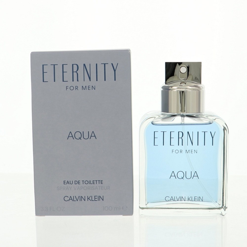 Eternity Aqua 3.3 Eau De Toilette Spray by Calvin Klein Box for Men | eBay