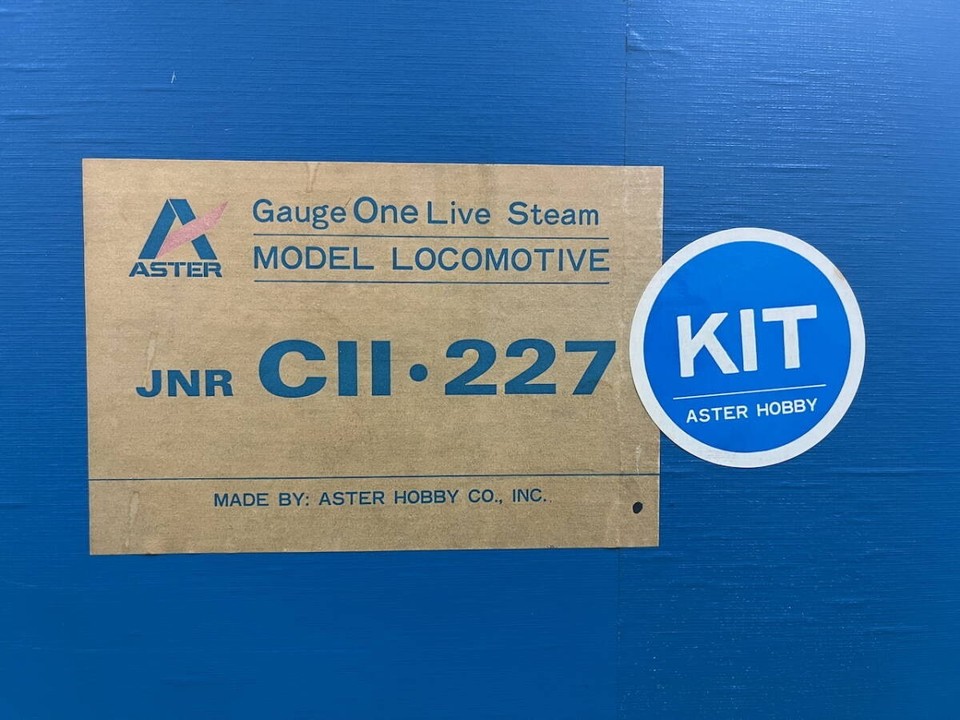 Aster Hobby JNR C11 G Gauge 1/30 Live Steam Locomotive Kit Unassembled ...