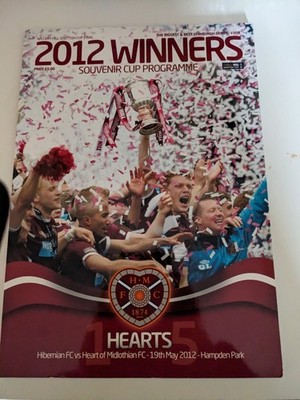 Hearts FC 2012 Cup Winners Souvenir Programme | eBay UK