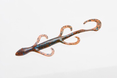 Zoom 002007 Lizard 6 Inch Fishing Lure 9 Per Package Moccasin Blue | eBay