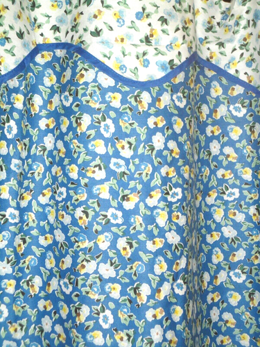 LAURA ASHLEY POLYANTHUS PRIMROSE YELLOW BLUE FLORAL SHOWER 70X74 | eBay