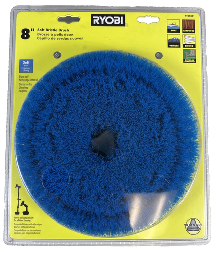 Ryobi 8 Inch Soft Bristle Brush Triangle Connector A95SB81 | eBay