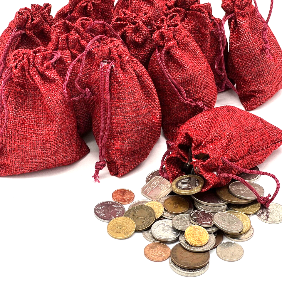 100 Different World Coins Collection! No Duplicates! Birthday Gift for ...