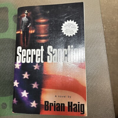 SECRET SANCTION by BRIAN HAIG Warner Advance Reading Copy | eBay