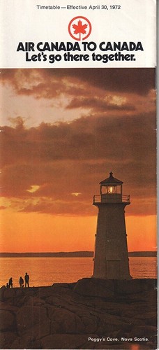 Air Canada timetable 1972/04/30 regional for US | eBay