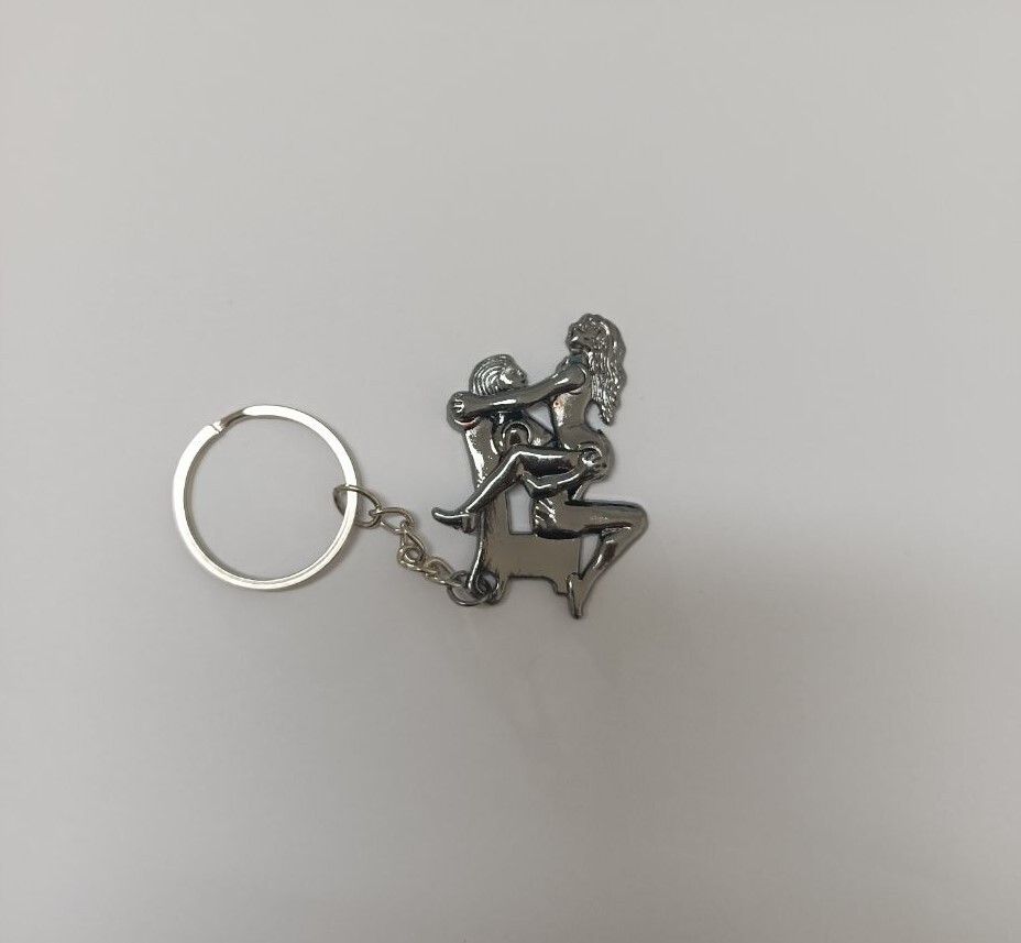 Vintage Risque Adult Naughty Key Chain Man & Woman Sex, Nasty Novelty ...