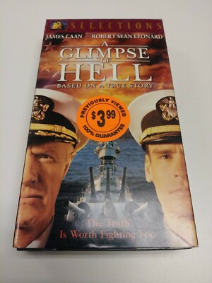 A GLIMPSE OF HELL VHS VERY GOOD CONDITION JAMES CAAN ROBERT SEAN ...