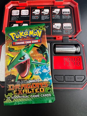 Pokemon Dragons Exalted Booster Pack Sealed New HEAVY? 19.48 Rayquaza ...
