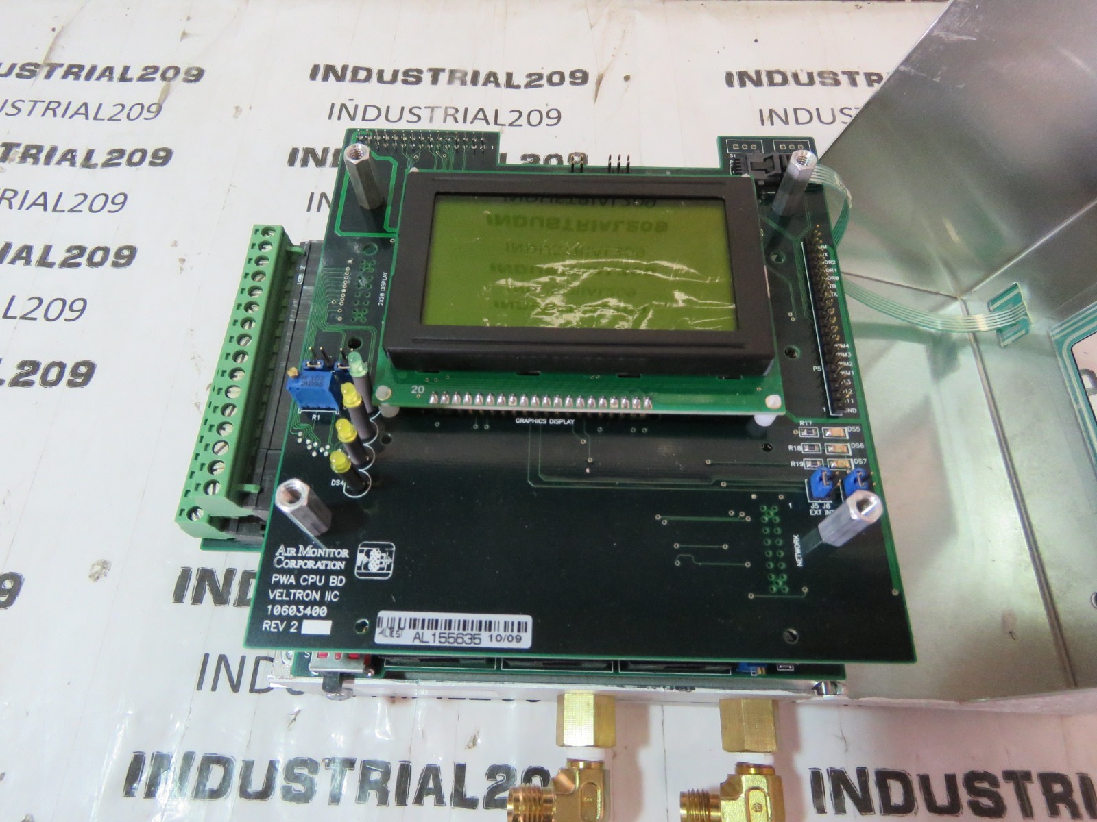 VELTRON II PRESSURE & FLOW TRANSMITTER PWA CPU BD 10603400 USED | eBay