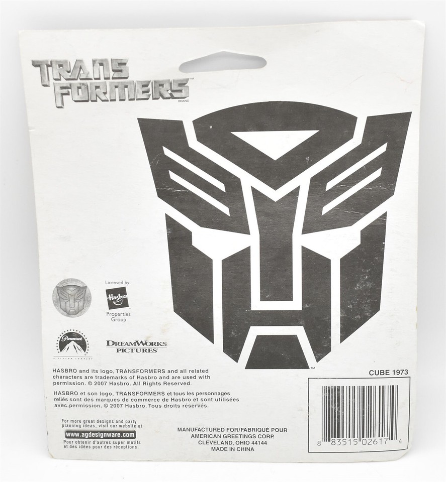 Transformers 3 Out Of 4 All Sparks Cubes Picture Cubes Designware 2007 ...
