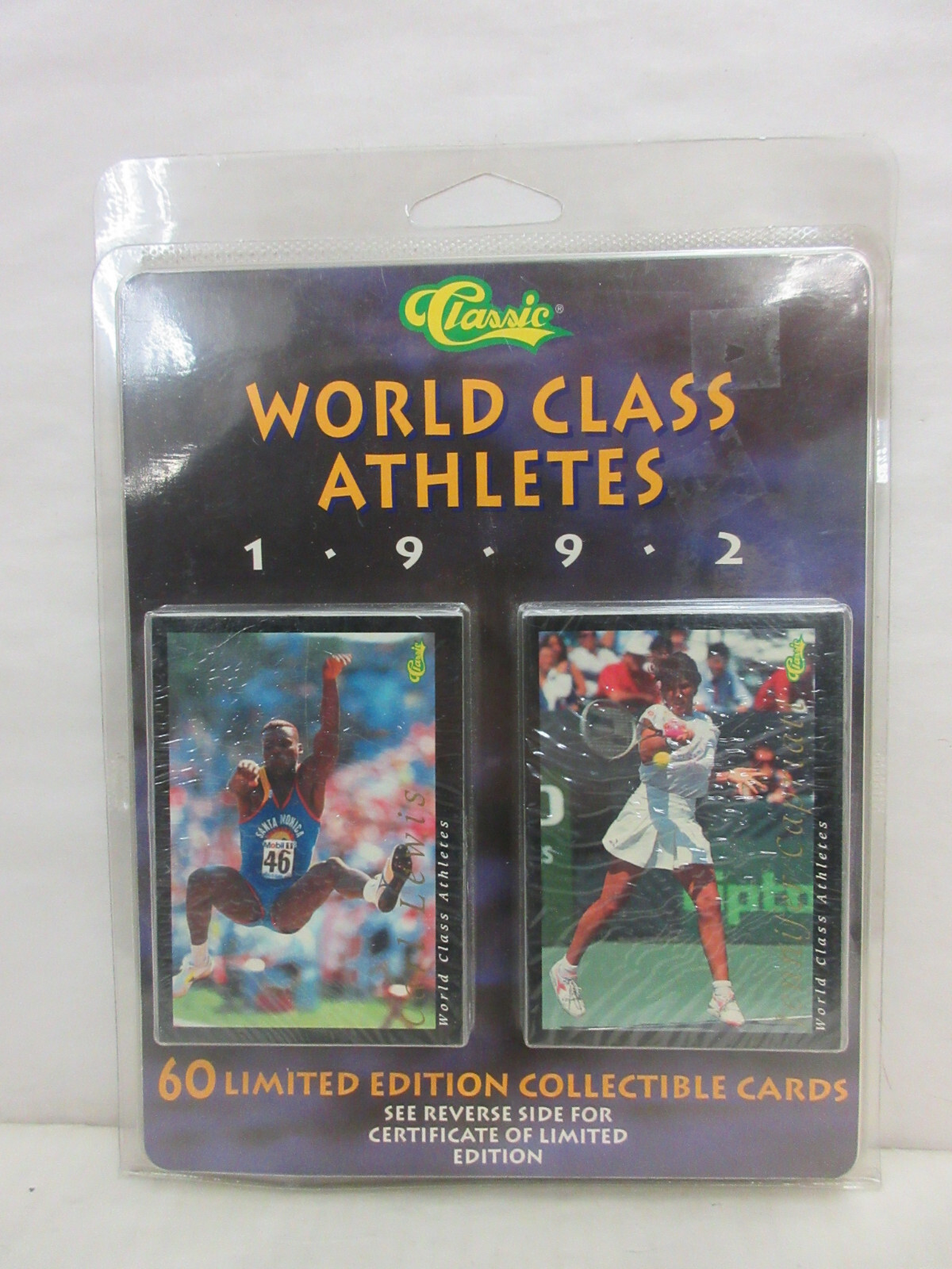 1992 Classic World Class Athletes Cards Limited Edition 60-Card ...