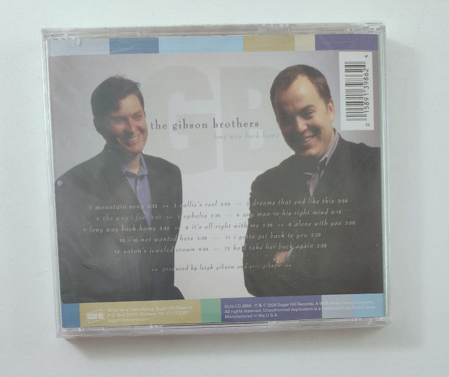 THE GIBSON BROTHERS - LONG WAY BACK HOME [CD] BRAND NEW & SEALED e6 ...