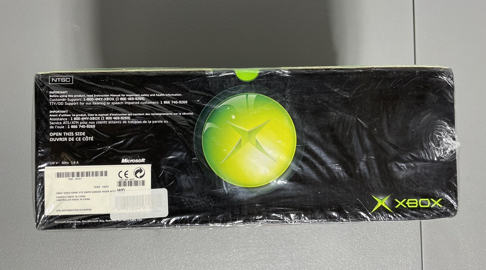 Microsoft Original Xbox Halo 2 SE Translucent Blue Console BRAND NEW ...