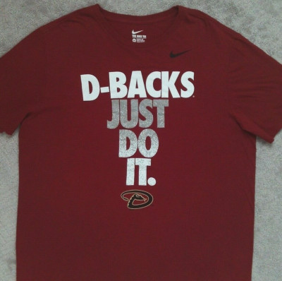 Arizona Diamondbacks Nike D-Backs Just Do It T Shirt _ Size 2XL | eBay