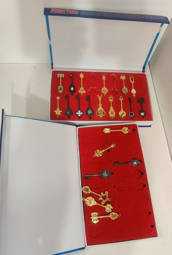 Anime Fairy Tail Lucy Celestial Spirit Magic Keys with Boxes | eBay