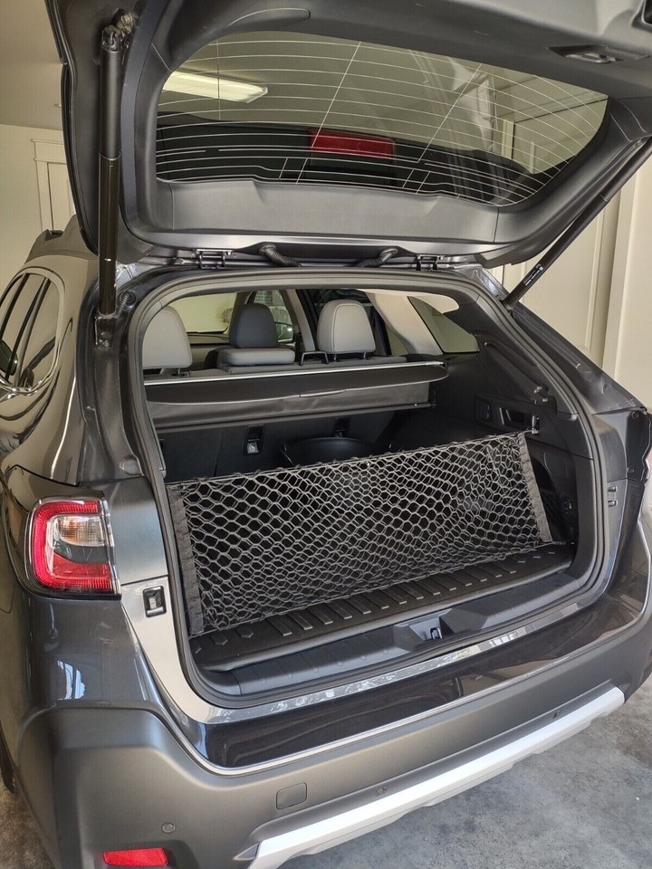 Rear Trunk Envelope Style Organizer Cargo Net for SUBARU OUTBACK 2015 ...