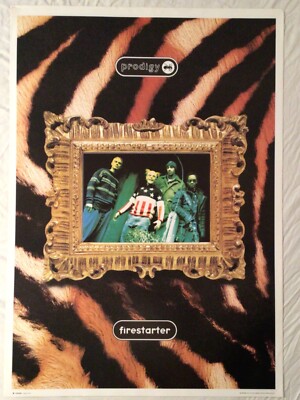The Prodigy 1996 Poster Firestarter GB England | eBay