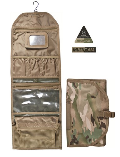 Mens Army Combat Military Hanging Wash Shave Toilet Travel Bag Kit Roll ...
