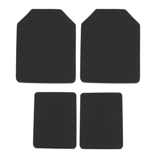 CN 4pc Body Armor Plates Trauma Pads Cushion Foam Pad 10"x12"+6"x8" For ...