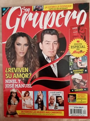 NINEL CONDE JOSE MANUEL FIGUERO FURIA MUSICAL MEXICAN MAGAZINE SPANISH ...