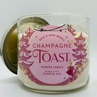 2 Pack Bath & Body Works Champagne Toast Large Scented 3 Wick Candles ...
