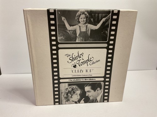 1983-SHIRLEY TEMPLE LIMITED EDITION COLLECTOR'S PLATE "CURLY TOP ...