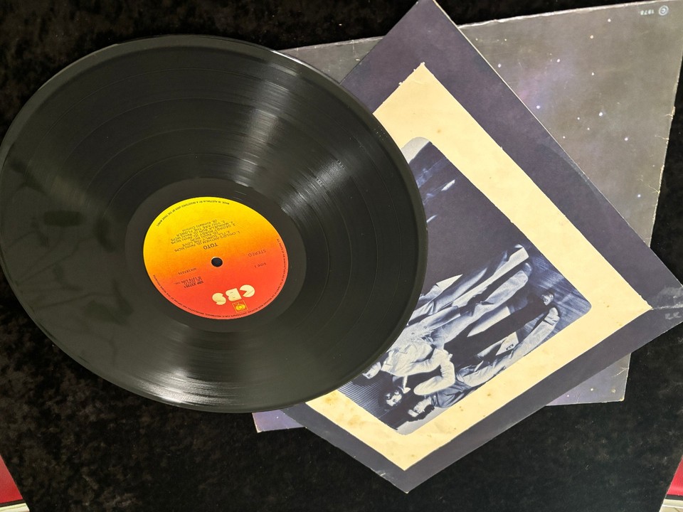 TOTO, Vinyl LP. Self Titled TOTO 1. 1978 CBS AU Pressing SBP 237251 ...