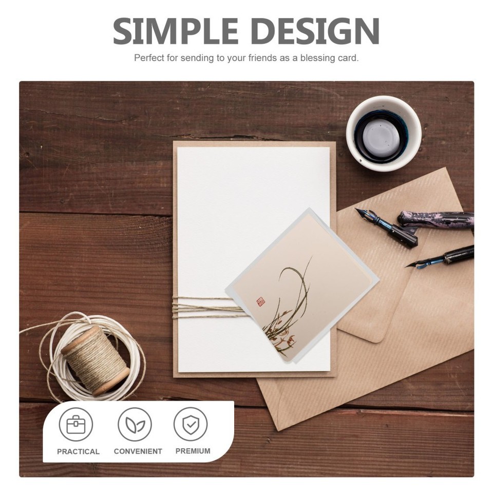 24 Pcs Blessing Chinese Cards for New Year Lunar Red Envelopes Fancy ...