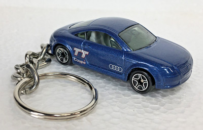AUDI TT COUPE ~ (blu) ~ CUSTOM MADE DIE-CAST KEY CHAIN - KEYRING | eBay