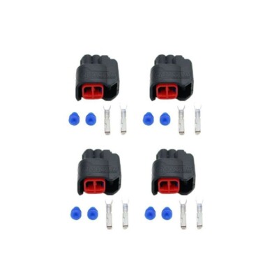 Bosch EV6 EV14 ID Injector Dynamics USCAR Fuel Injector Plug (4) | eBay