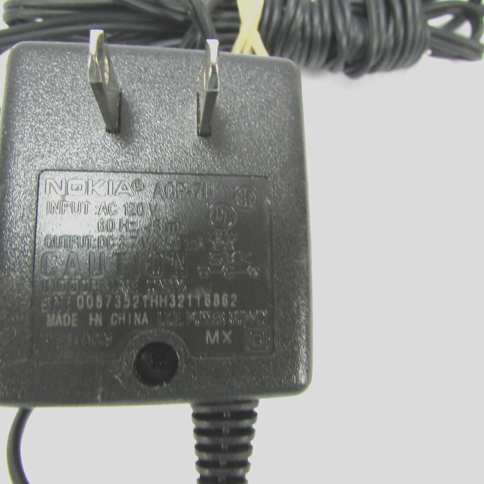 Genuine Nokia ACP-7U Travel Wall AC Power Adapter Charger for Nokia ...