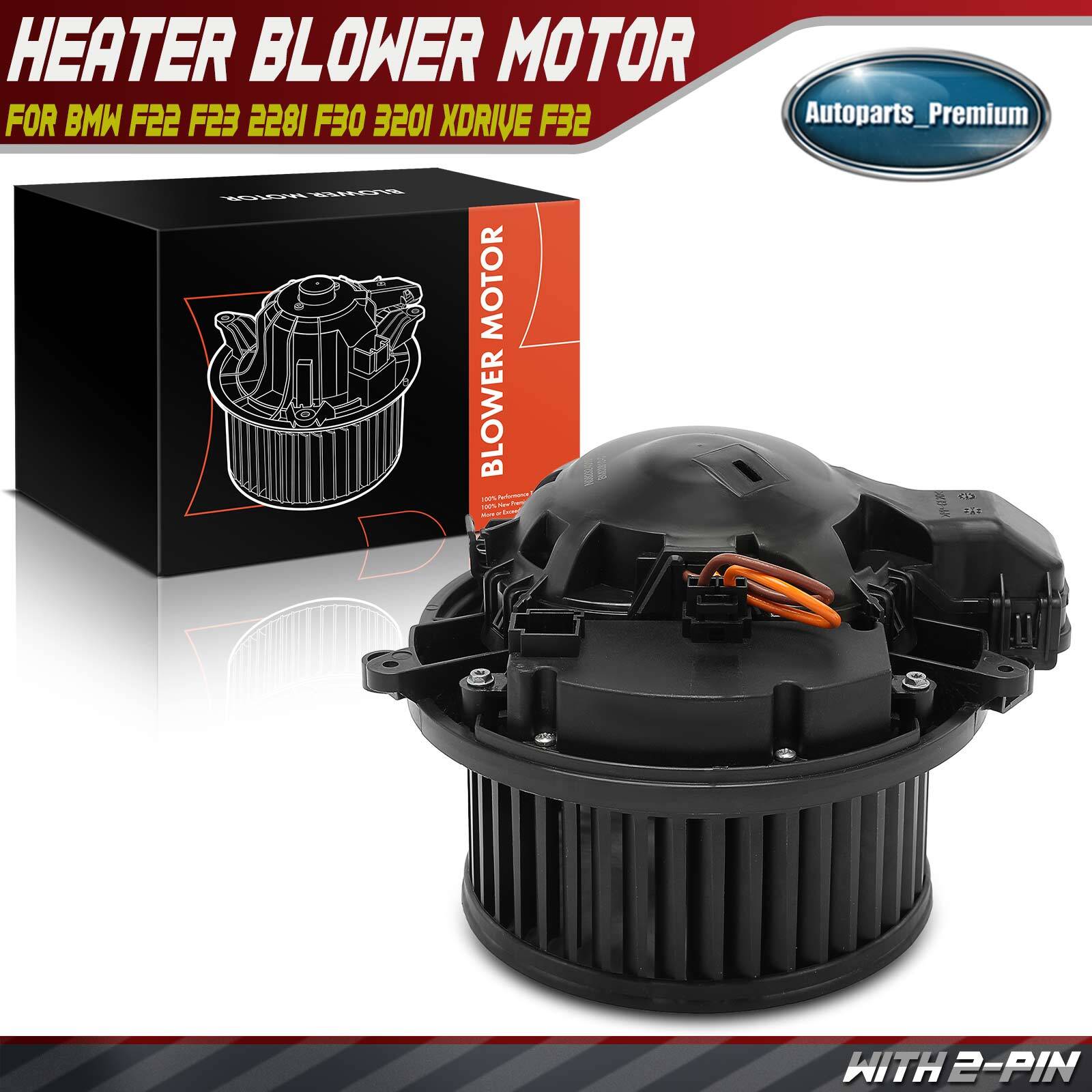Front HVAC Blower Motor with Resistor for BMW F22 F23 F30 F31 F32 ...