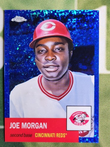 2022 Topps Chrome Platinum Anniversary Joe Morgan Blue Mini Diamond ...
