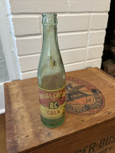 ROYAL CROWN RC COLA GLASS SODA BOTTLE LUKIN TX | eBay