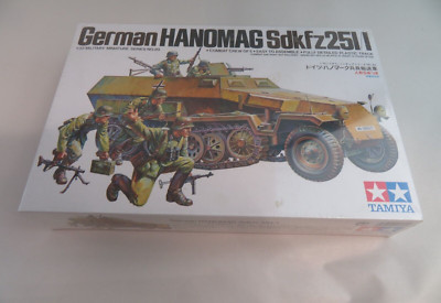 Tamiya 35020 1/35 Scale Military Model Kit German Hanomag Sd.kfz 251/1 ...
