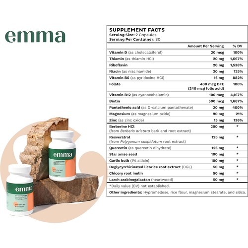Emma - Colon Cleanse and Detox - Enhance Energy and Promote Intestinal ...