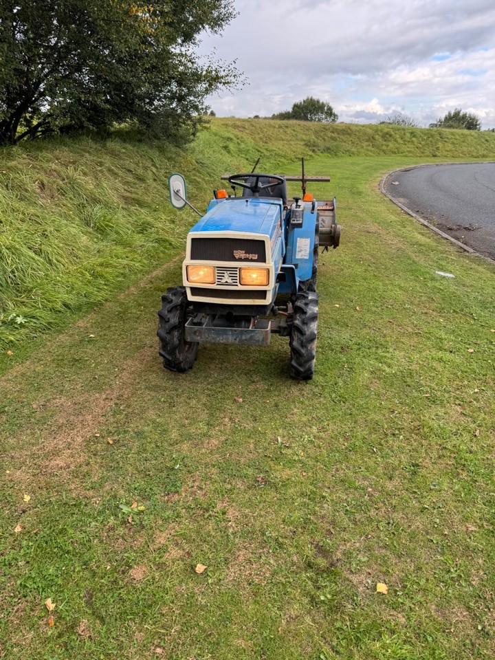Mitsubishi MT1601D compact tractor, rotovator, 4WD | eBay UK