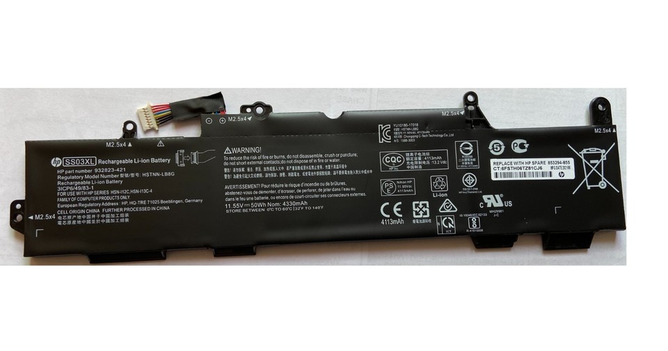 Genuine SS03XL Battery for EliteBook 840 G5 G6 730 735 740 G5 933321 ...