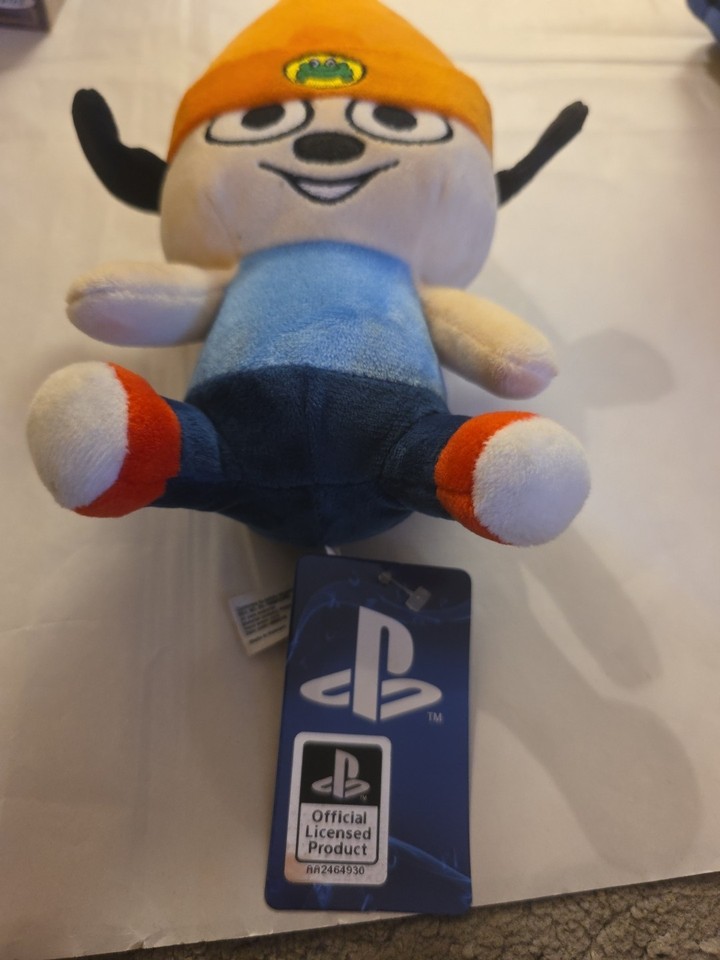 PaRappa the Rapper 7” Plush (2016) Official PlayStation Stubbins w ...