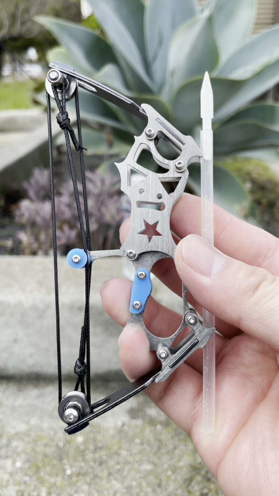 8" Mini Compound Bow Kit Toy Arrows Target Shooting Archery Gift Pocket ...