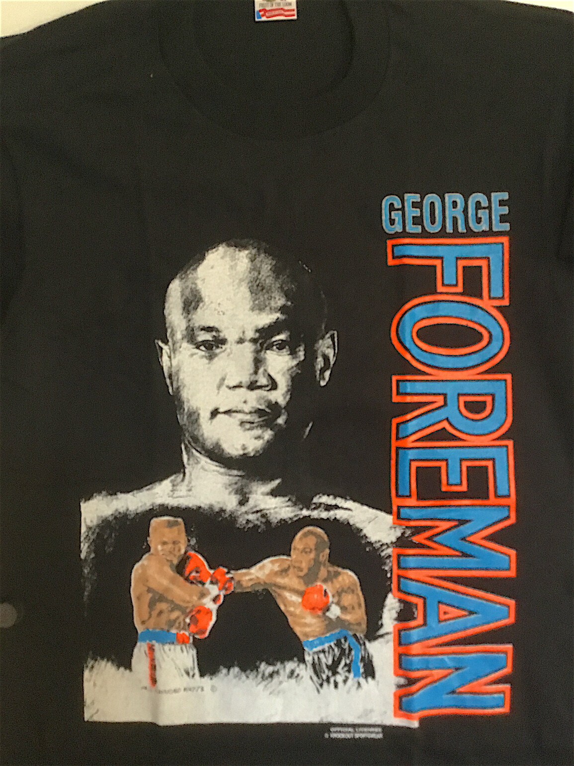 Medium Vintage Original New Boxing Fight Big George Foreman T-Shirt ...