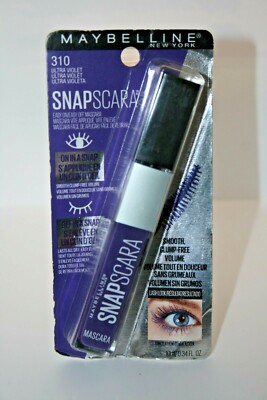 Maybelline Snapscara 310 Ultra Violet Purple Clump Free Volume Mascara ...