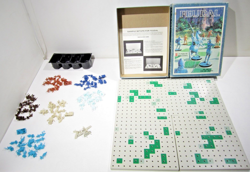 VINTAGE Feudal Avalon Hill Game 3M 1976 Strategy War Military Near ...