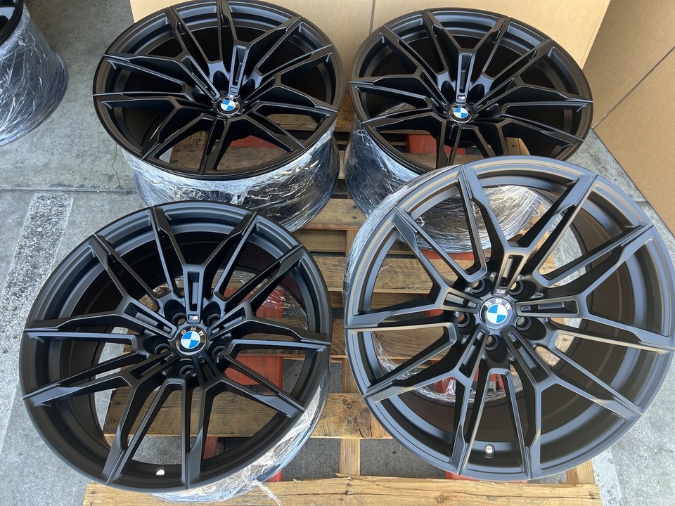 BMW M2 M3 M4 FACTORY OEM BLACK G80 G81 G82 M 825 825M COMPETITION RIMS ...