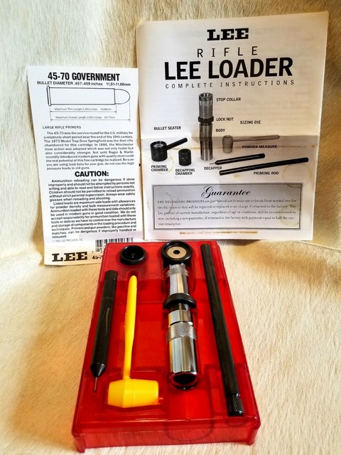 Lee Classic Loader Rifle Kit 45-70 Government (90264) for sale online ...