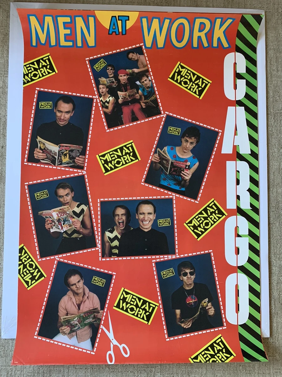 Men At Work Cargo Poster