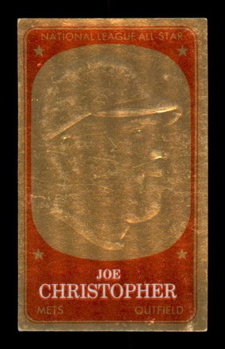 1965 Topps Embossed #52 Joe Christopher VG/VGEX Mets 555701 | eBay