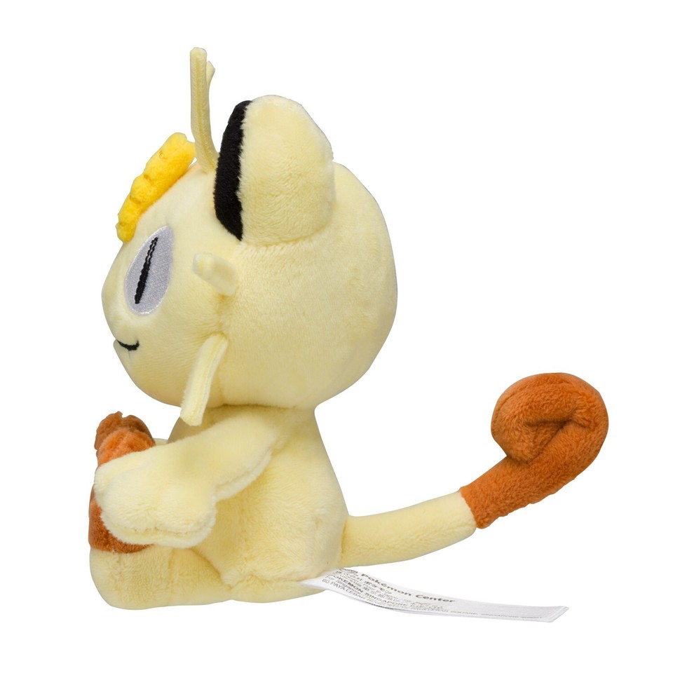 Pokemon Center Fit Plush Doll - 052 Meowth 5in Normal Cat Coin Kanto Go ...