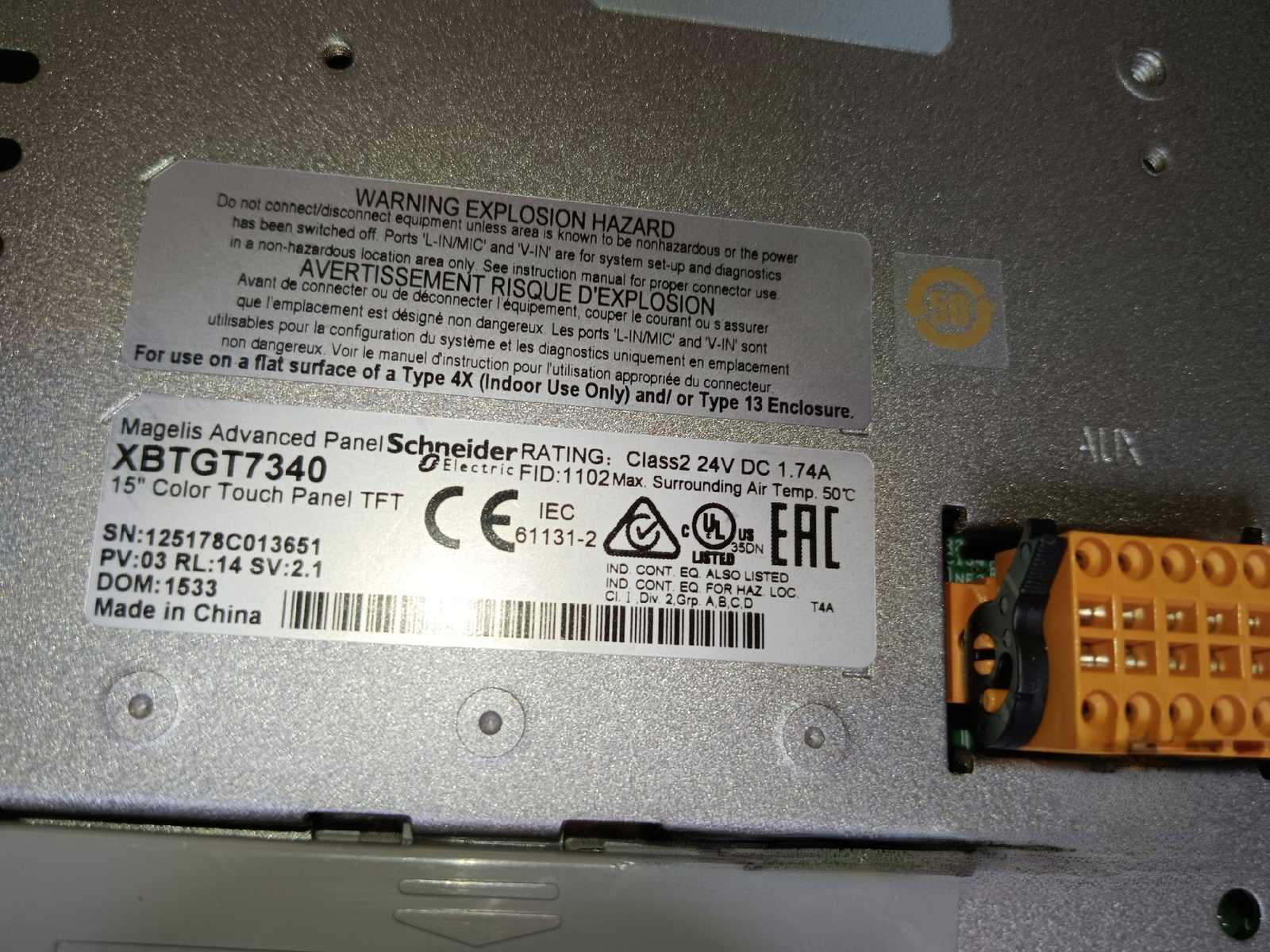 XBTGT7340 Schneider IN STOCK ONE YEAR WARRANTY FAST DELIVERY 1PCS USED ...