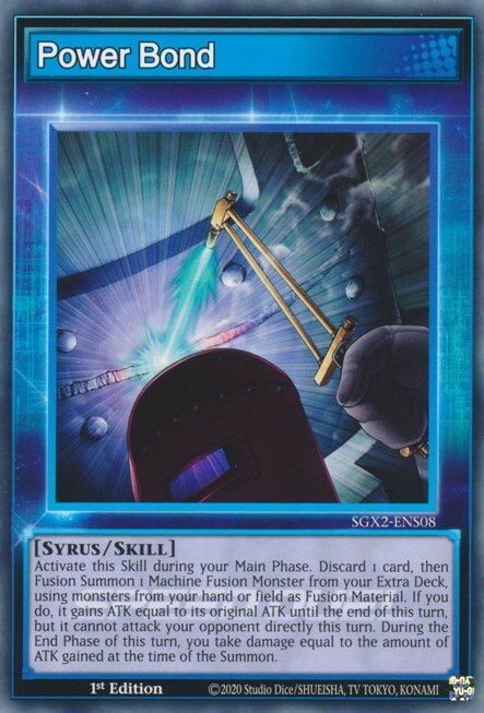 Power Bond SGX2-ENS08 Speed Duel GX: Midterm Paradox 1st Edition for ...